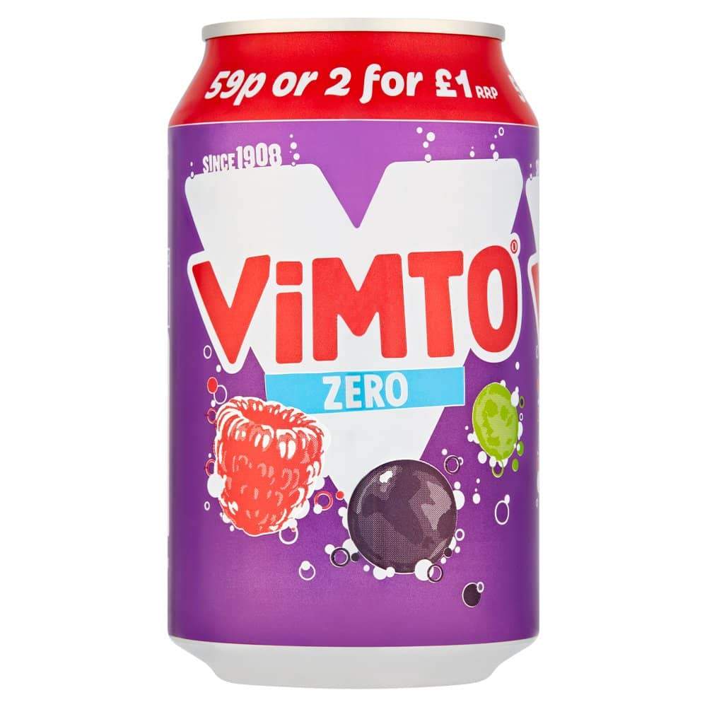 Vimto Zero Sugar PMP 24 x 330ml | TheWholesaleHub – thewholesalehub