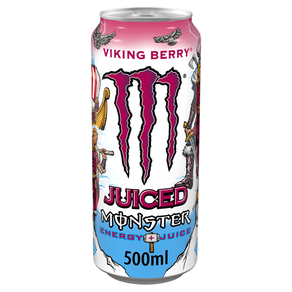 Monster Energy Drink Viking Berry 12 x 500ml – thewholesalehub