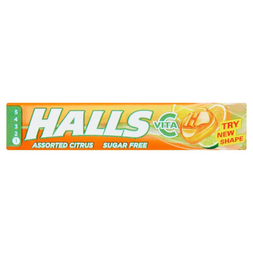 Halls Assorted Citrus Sugar Free 20 x 32g | TheWholesaleHub ...