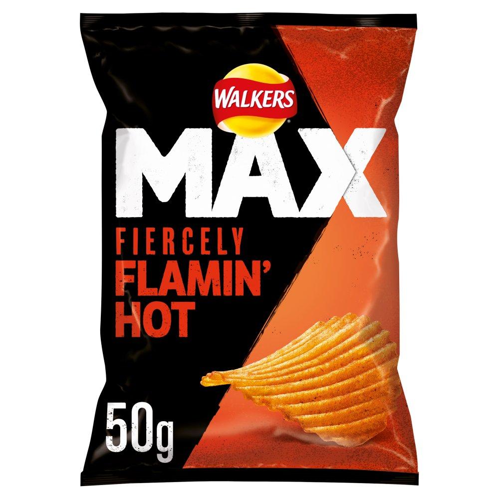Walkers Max Crispy Chicken Sharing Crisps 70g (Pack Of 15), 48% OFF